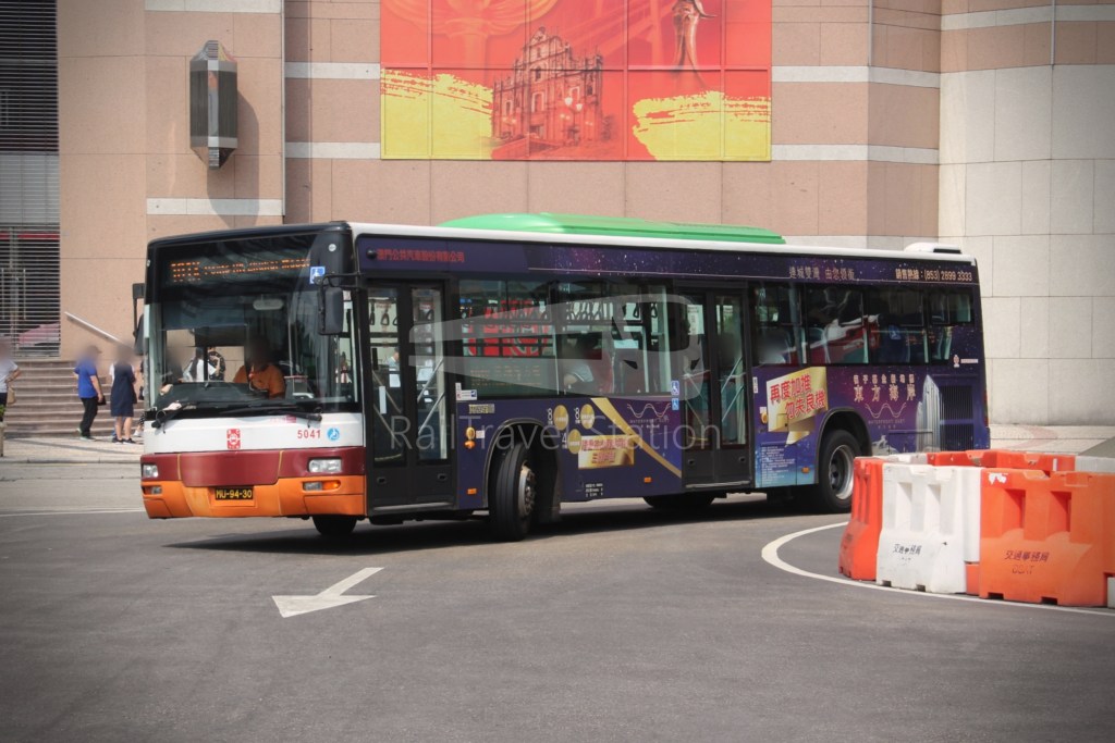 TCM Bus Route 101X from Praça Ferreira Amaral (Hotel Lisboa) to Posto ...