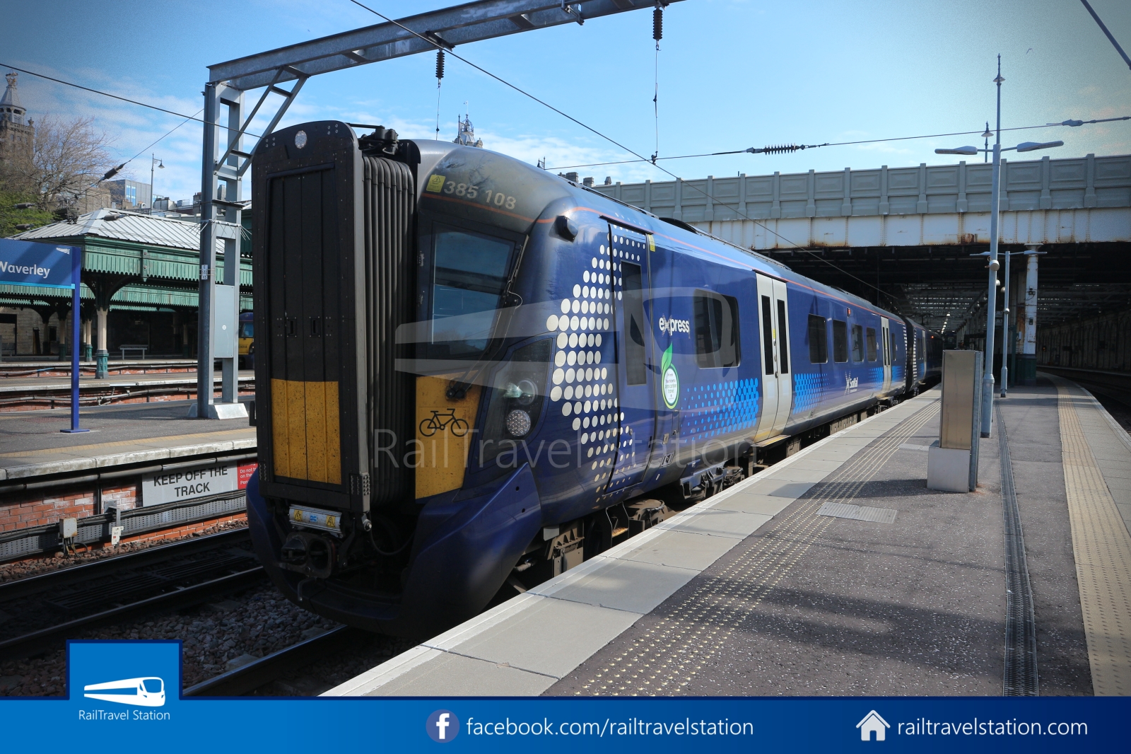 ScotRail Express 1R41 from Edinburgh Waverley to Glasgow Queen Street ...
