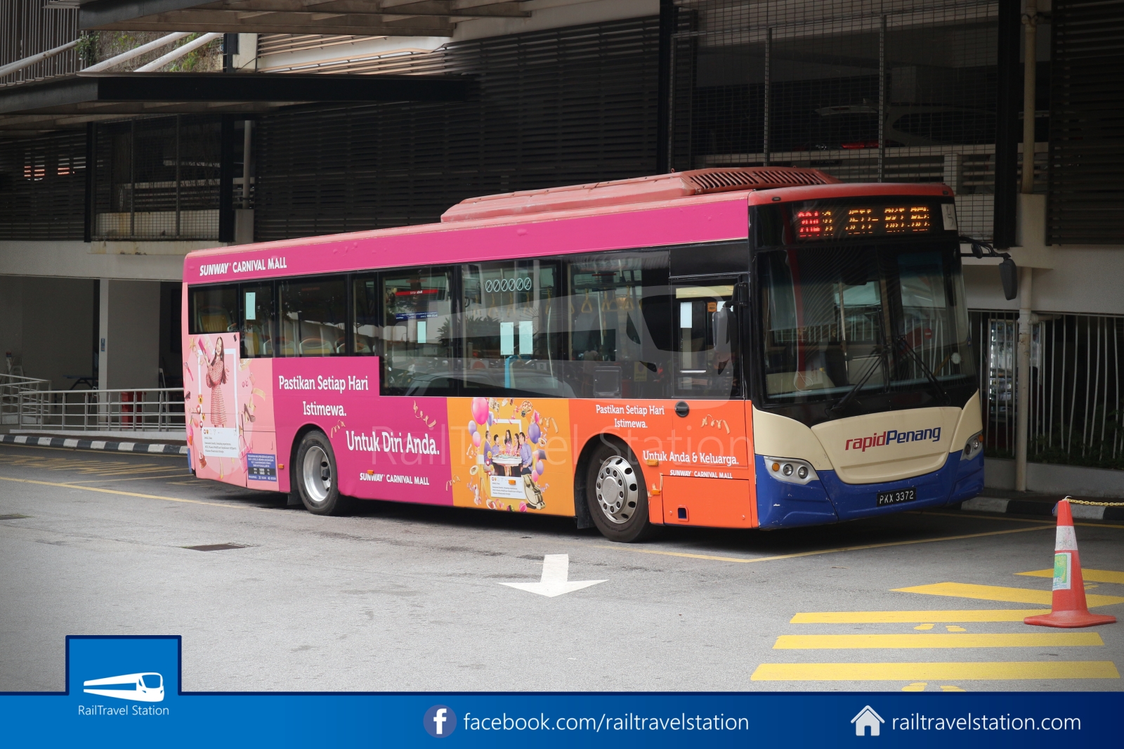 Rapid Penang Bus 204 from Stesen Bukit Bendera (Penang Hill Railway ...