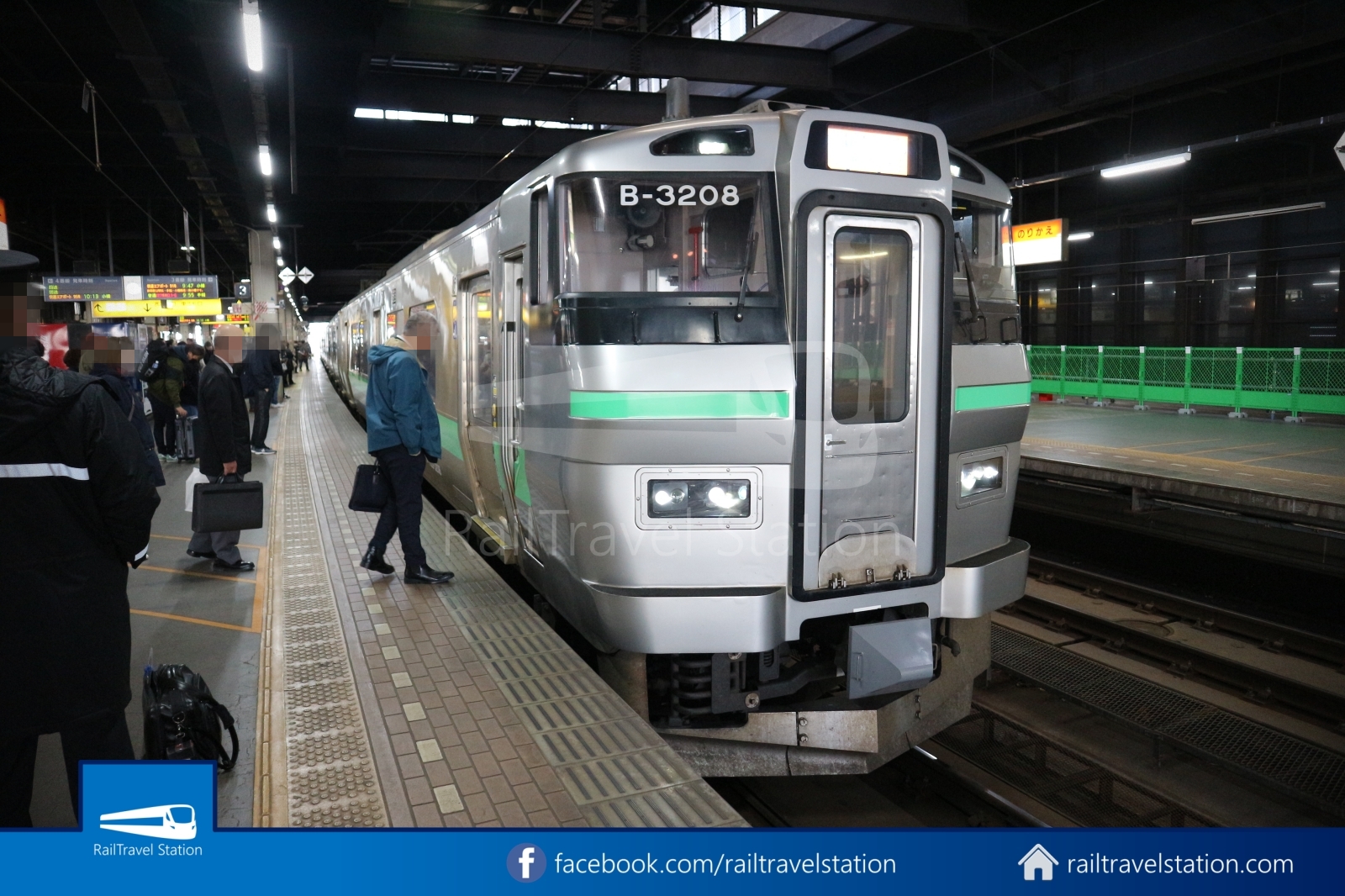 JR Hokkaido Rapid Airport Otaru 91 from Sapporo to Otaru by Train ...
