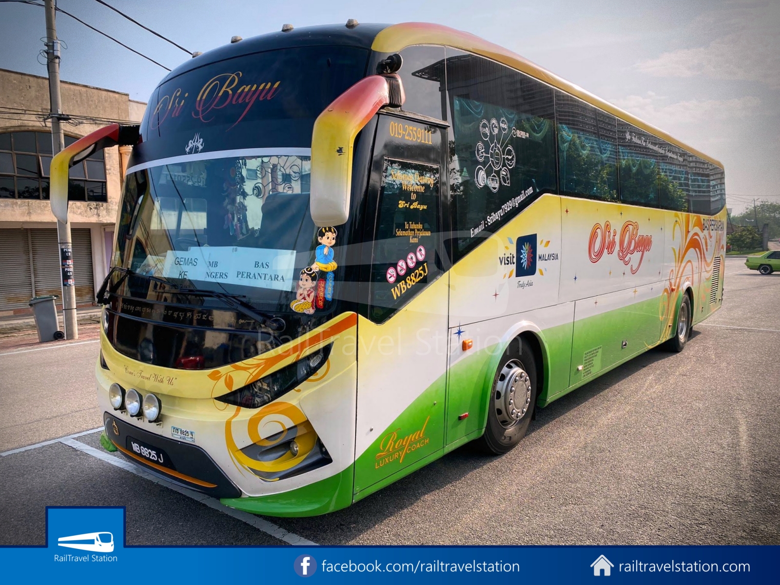 Rail Replacement Bus Service for KTM Ekspres Selatan 41dn between Gemas ...