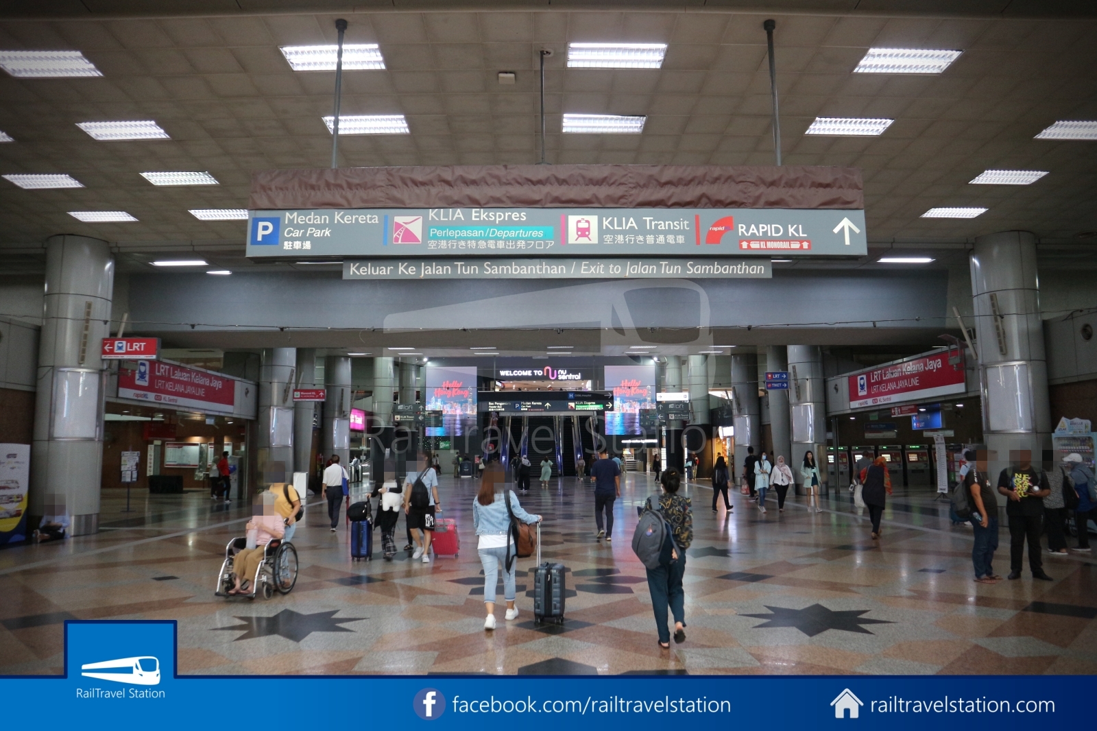 Kuala Lumpur Sentral Railway Station (KL Sentral) • RailTravel Station