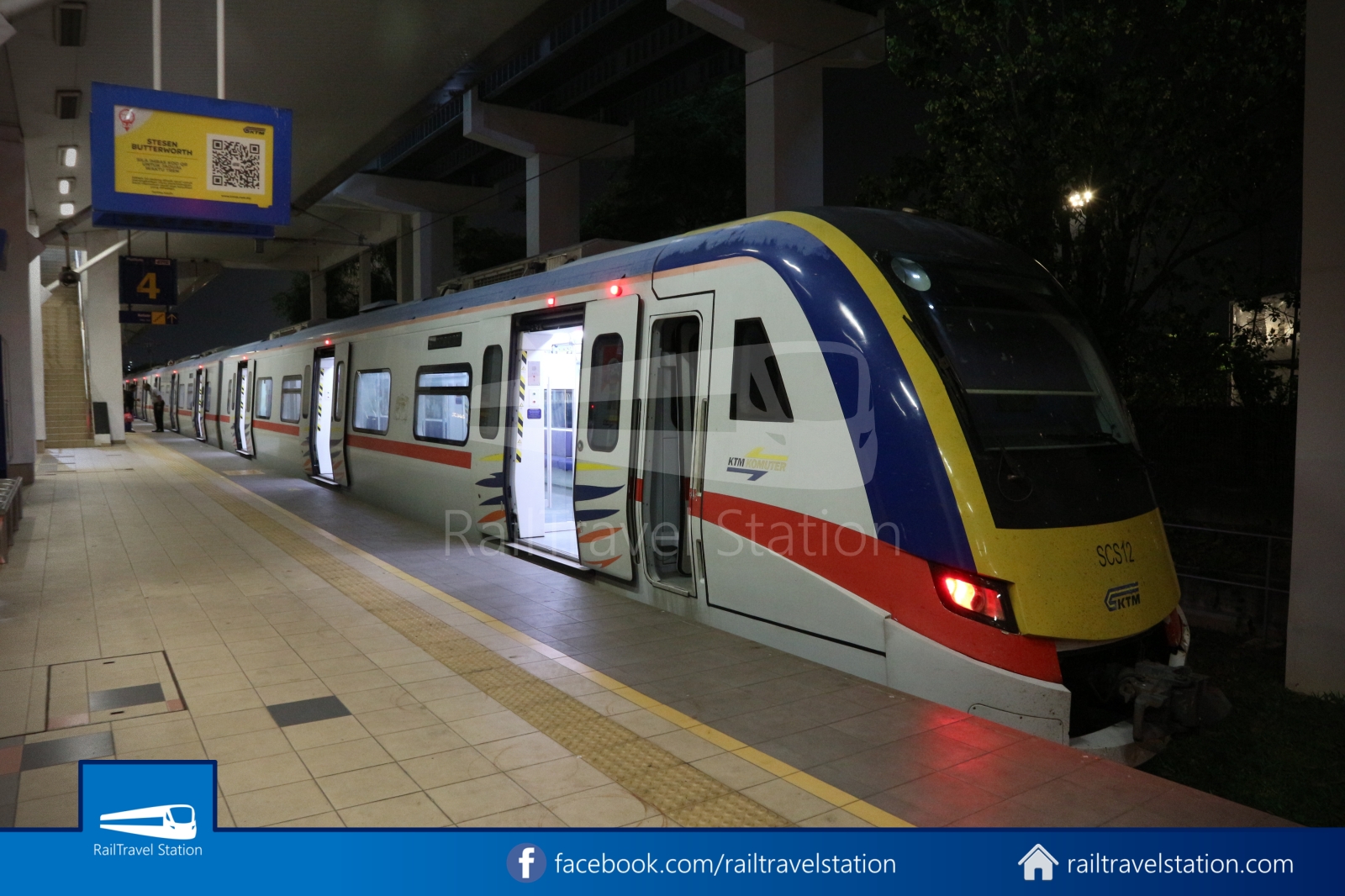 KTM Komuter Train Overran at Butterworth Platform 4 • RailTravel Station