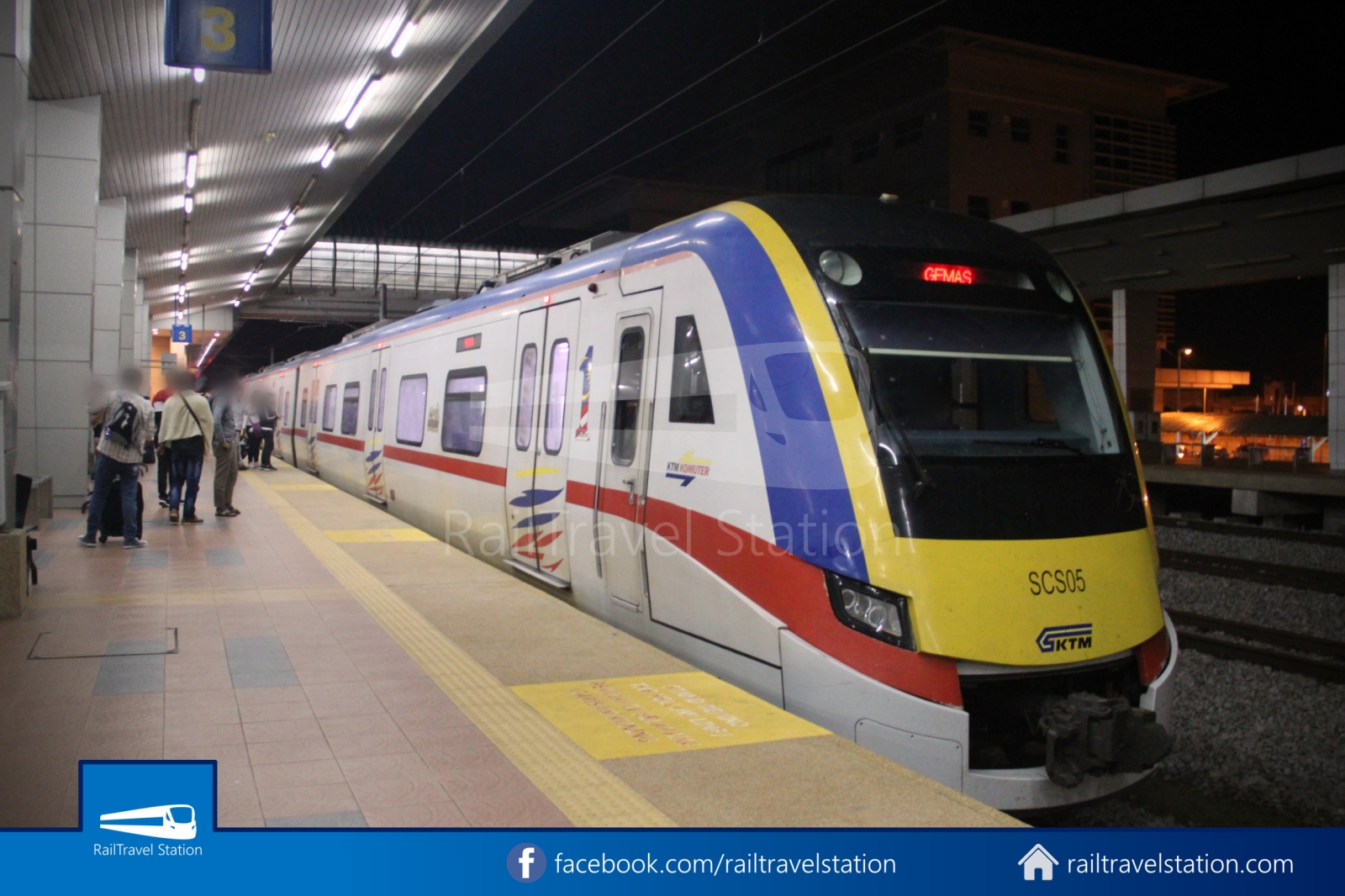 KTM Komuter Southern Sector (KTM Komuter Selatan) JB Sentral–Paloh ...