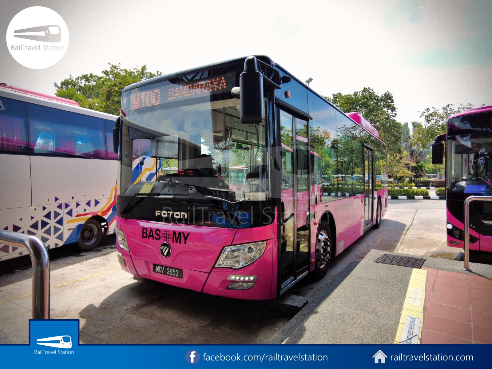 BAS.MY Melaka Feeder Bus Service M100 Bandaraya Melaka Feeder ...
