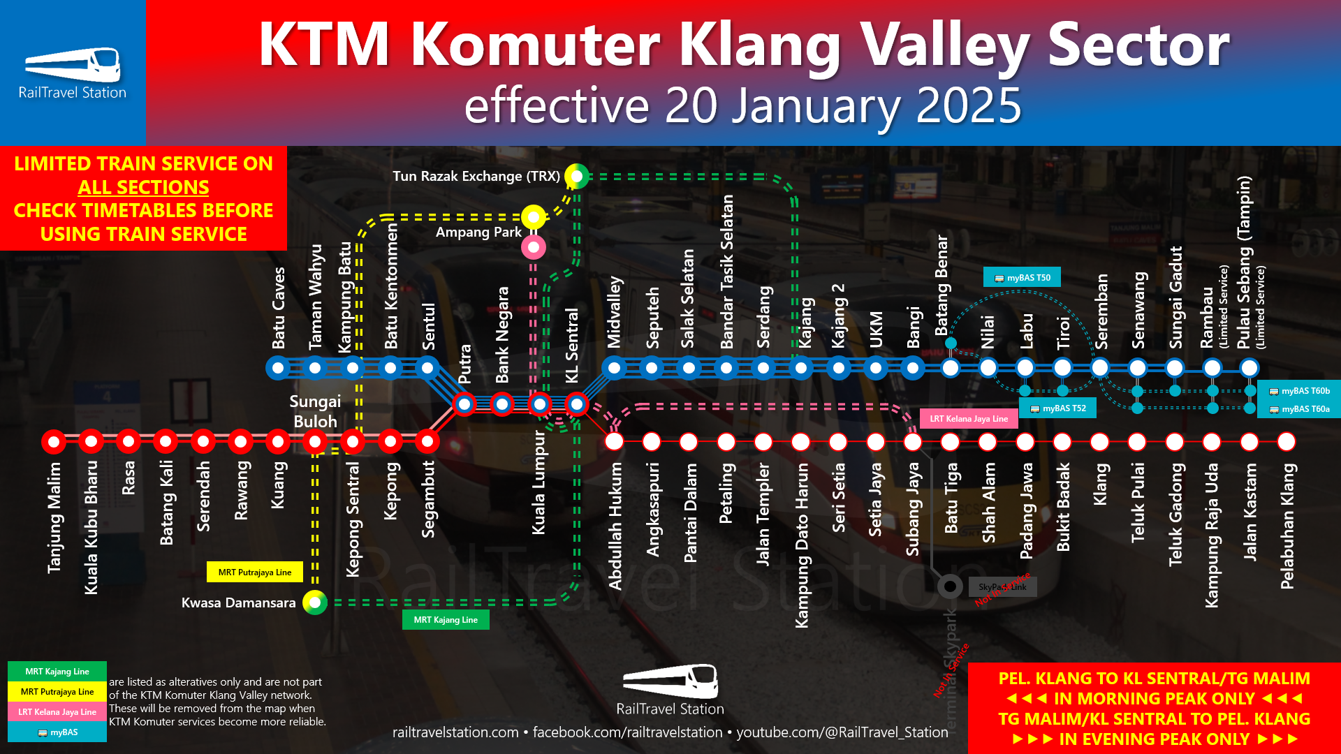KTM Komuter Klang Valley Sector (KTM Komuter Lembah Klang) Batu Caves ...