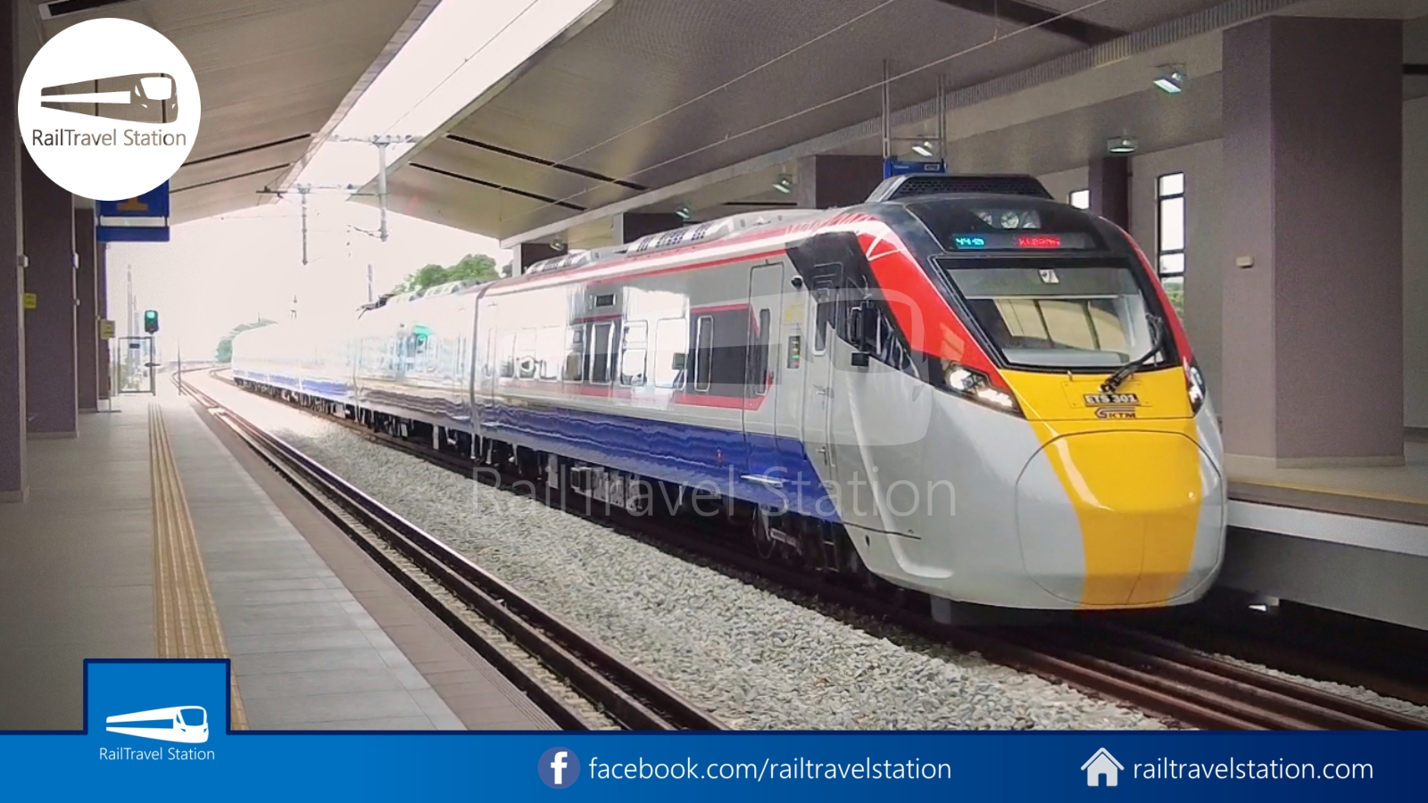 The King of Malaysia Officiates Launch Of KTM Electric Train Service 94 ...
